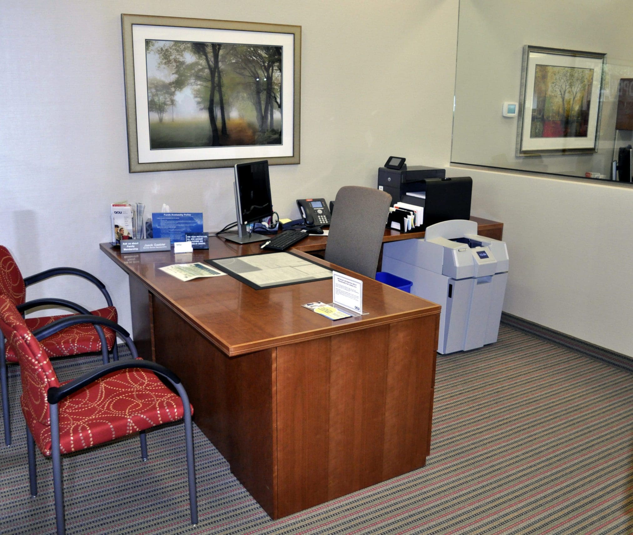 DCU Office with Short Stack | NES Group